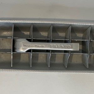 Vintage Aluminum General Electric Mini Cube Ice Cube Tray - Etsy