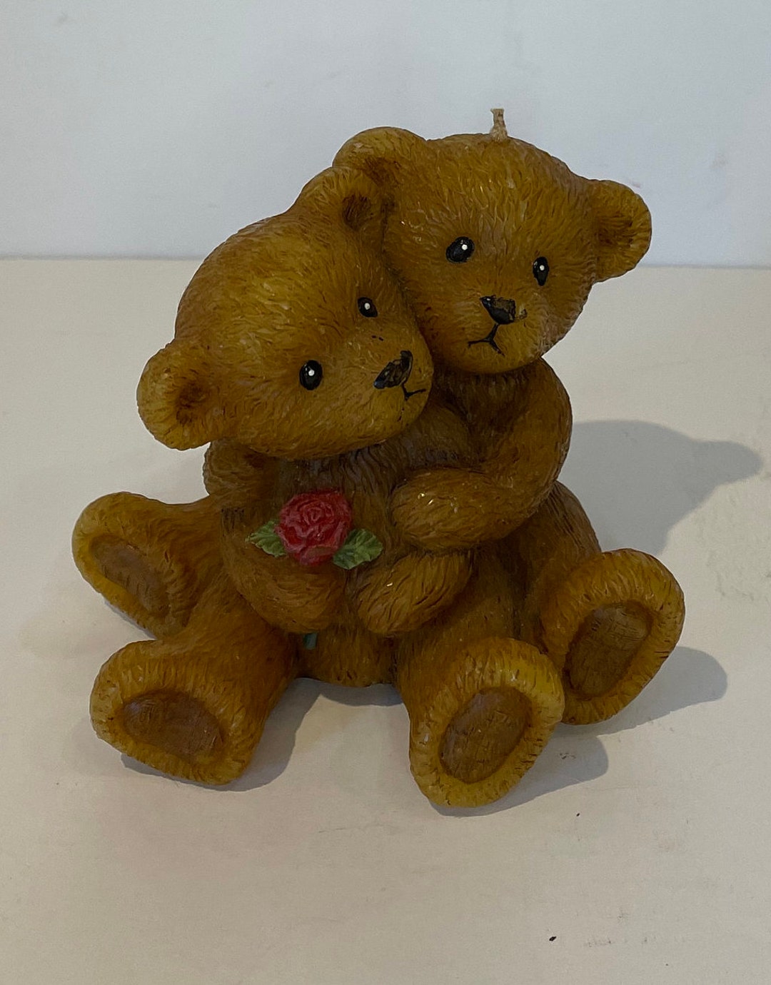 Vintage Russ Bertie Tender Love Teddy Bear Unburned Candle - Etsy