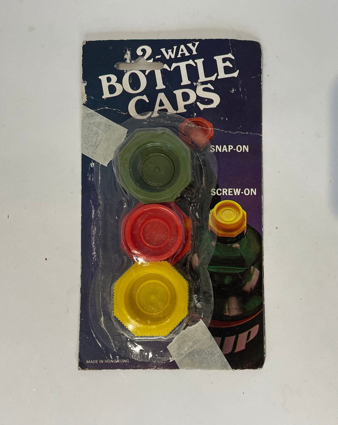 Vintage 2 Way Bottle Caps Snap on Screw On - Etsy
