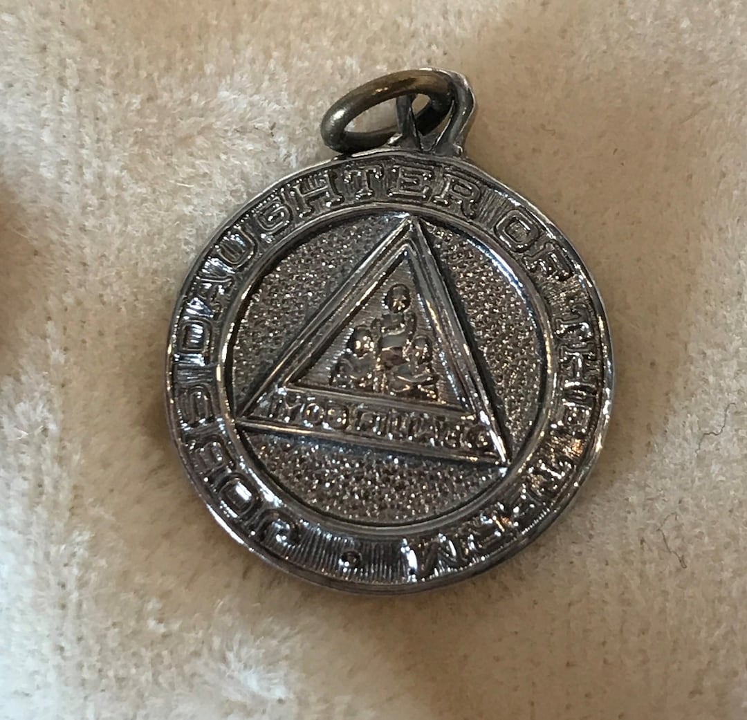 Vintage Sterling Silver Jobs Daughter of the Term Charm for Bracelet or ...