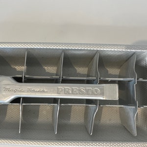 Vintage Aluminum General Electric Mini Cube Ice Cube Tray - Etsy