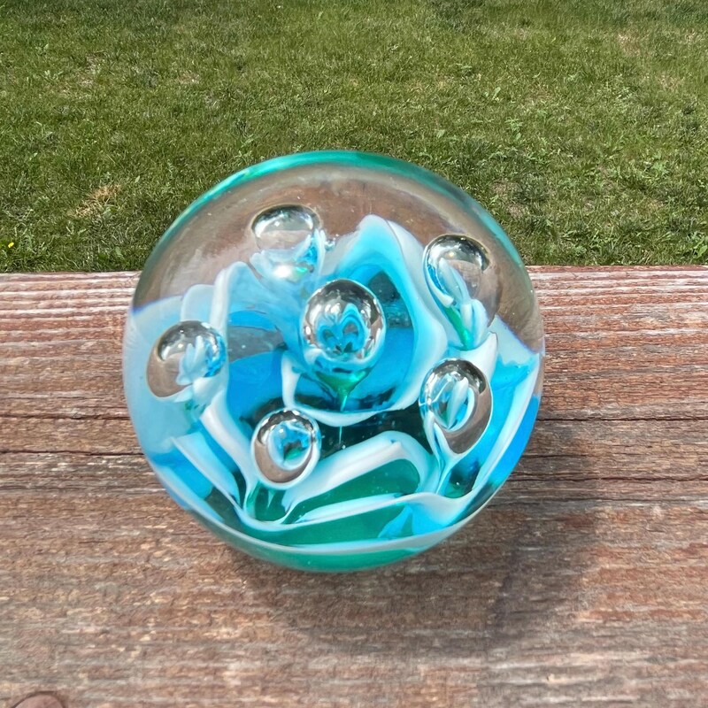 Flower Paperweight - Etsy
