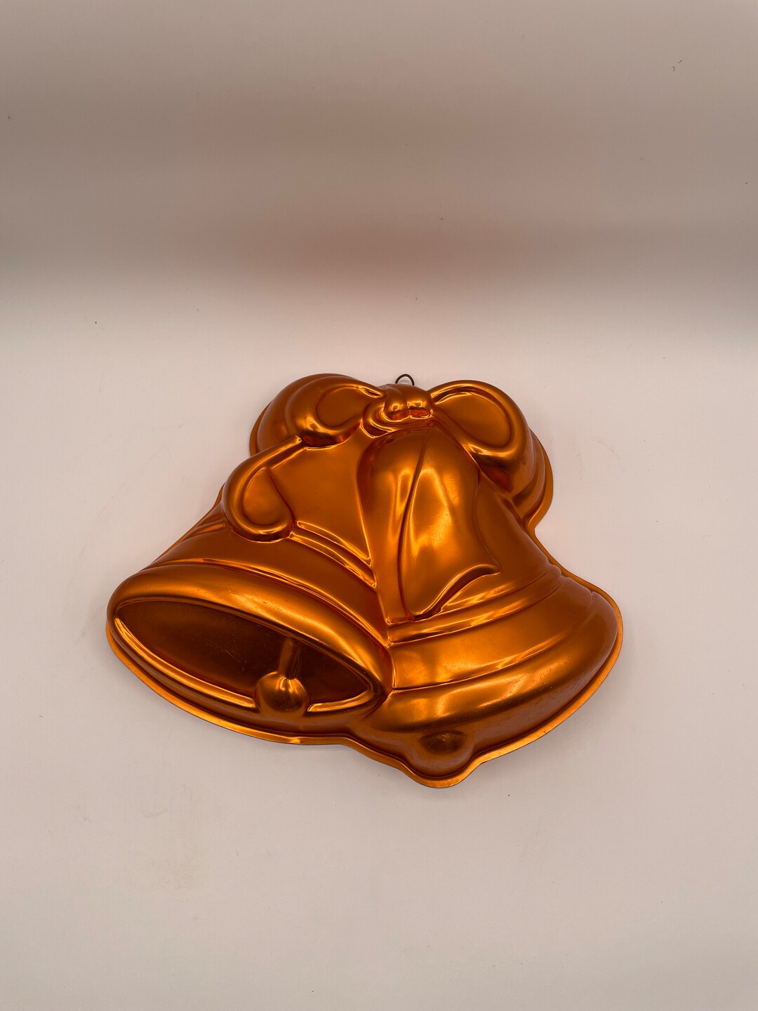 Vintage Copper Color Double Bell Mold Jello Cake Wall Hanging - Etsy