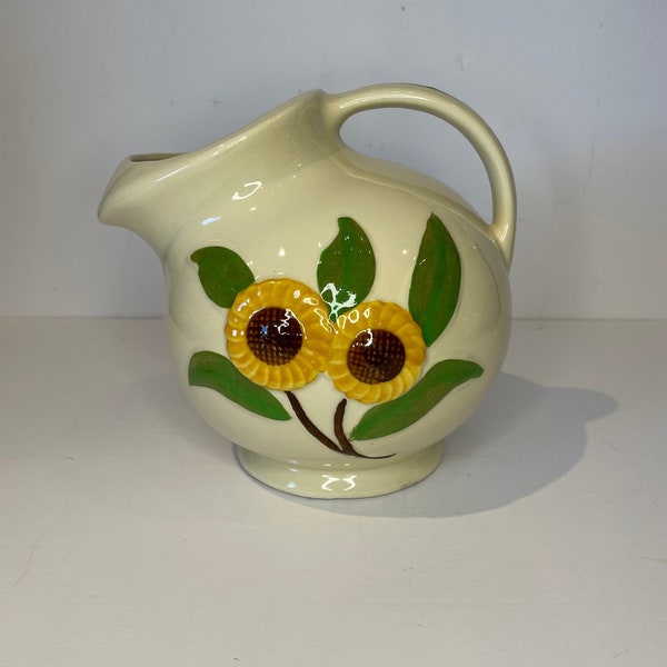 Sunflower Pitcher - Etsy