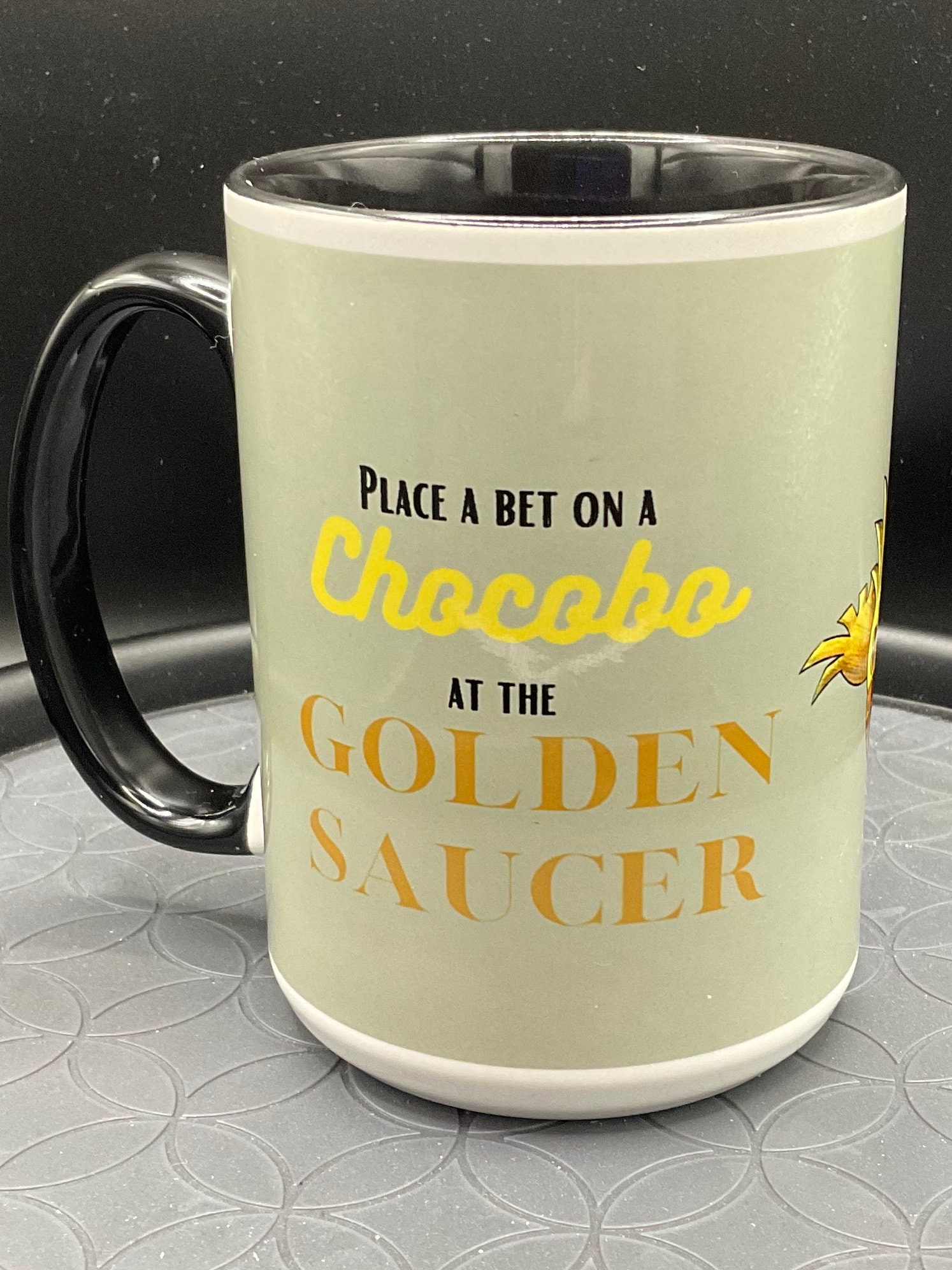 Racing Chocobo Mug - Etsy