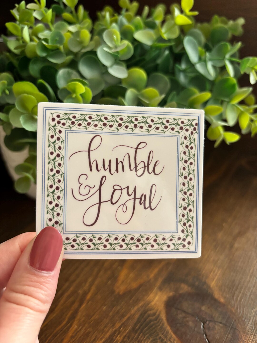 Humble and Loyal Sticker Katherine of Aragon Motto History Stickers - Etsy