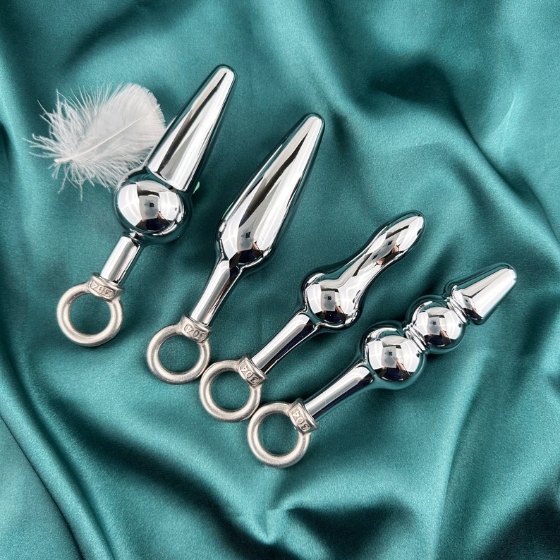 4 Types Of Stainless Steel Anal Plugs Tail Screw On Universal Tail