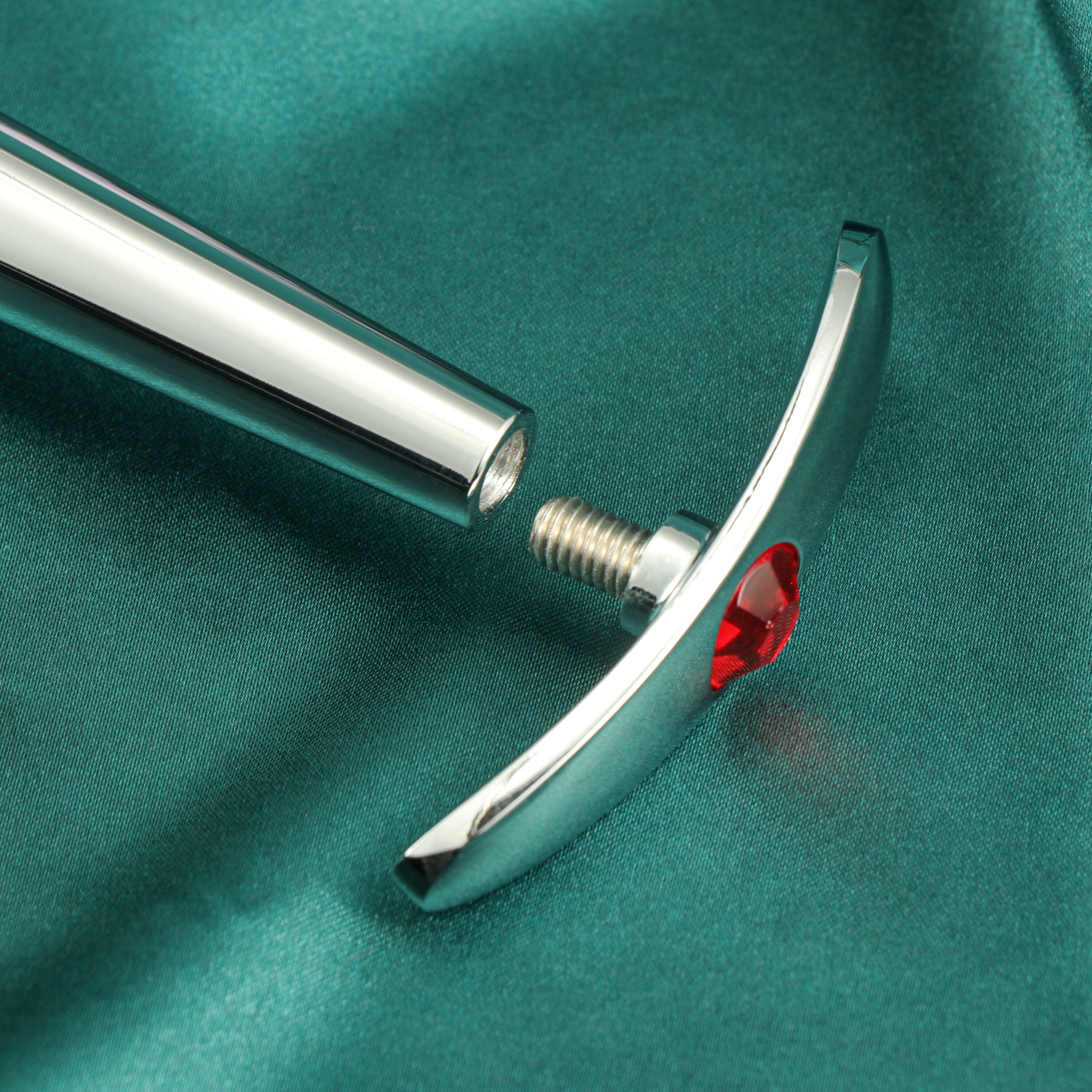 Butt Plug Metal Tunnel Plug With Removable End Bar - Etsy