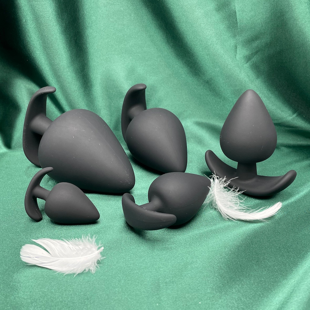Silicone Anal Training Plugs For Woman Men Beginner Butt Etsy