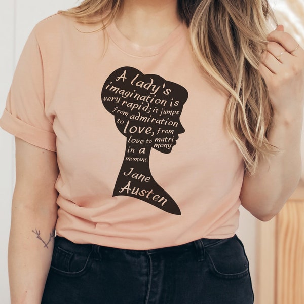 Jane Austen T Shirt - Etsy