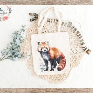 Red Panda Watercolor Clipart, Cute Animal Cliparts, Panda Clipart, Kids ...