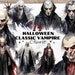 Classic Scary Male Vampire Watercolor Clipart, Dark Gothic Male ...