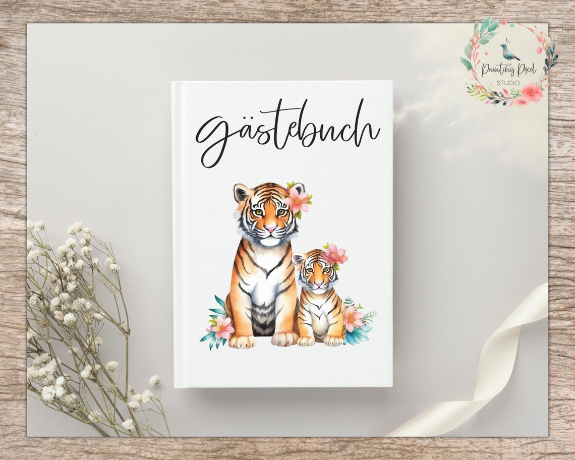 Cute Tiger Bundle Watercolor Clipart Tiger Baby Clipart - Etsy