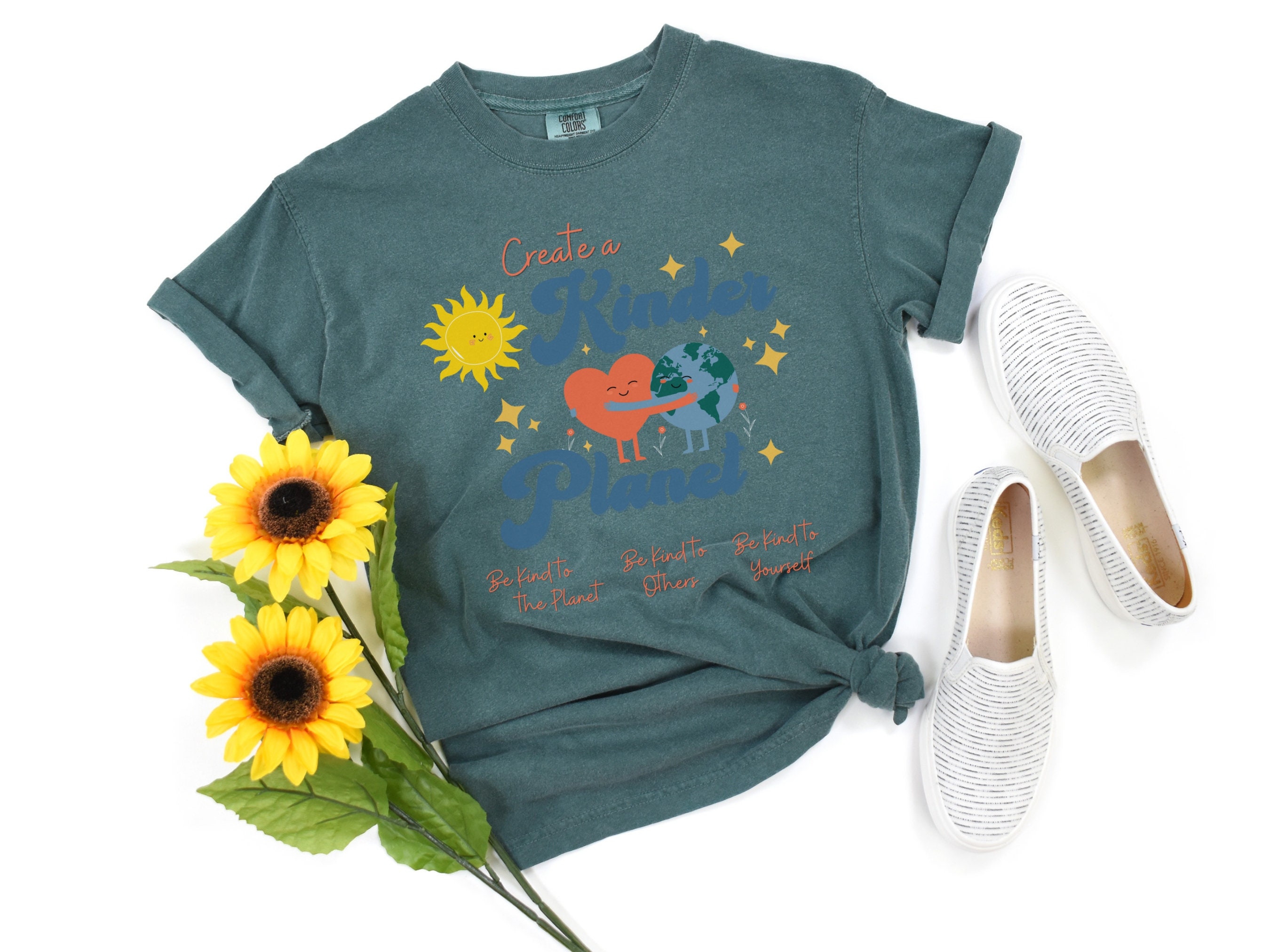 Create a Kinder Planet, VSCO Girl Aesthetic, Earth Day Hoodie, Trendy ...