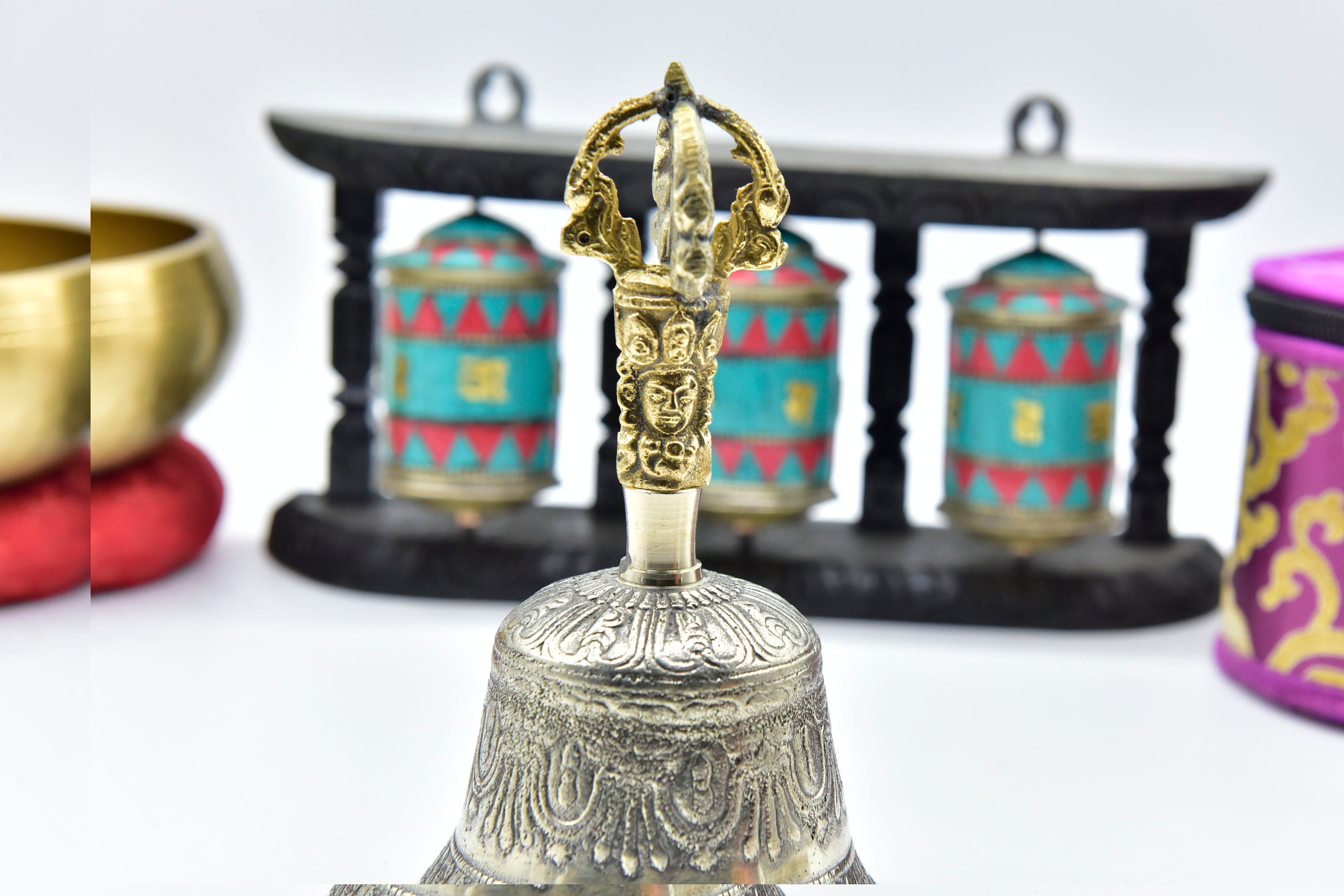 LAST DAYSALE 50%5.5tall Tibetan Bell-chakra Healing Bell-best for ...