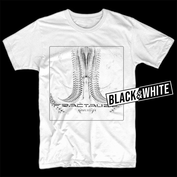 Fractalize Immersion V1 Album Cover Metal Hard Rock Music T - Etsy