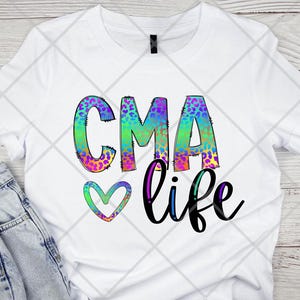 CMA Life | PNG | Digital Download | Certified Medical Assistant | CMA ...