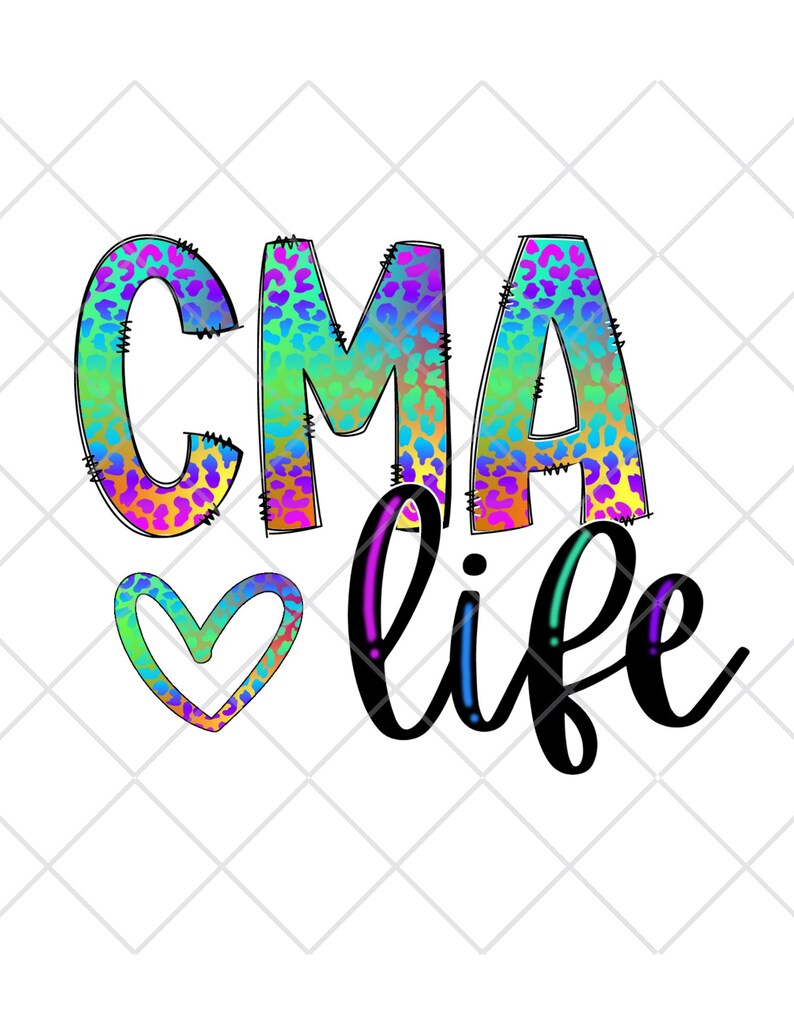 CMA Life | PNG | Digital Download | Certified Medical Assistant | CMA ...