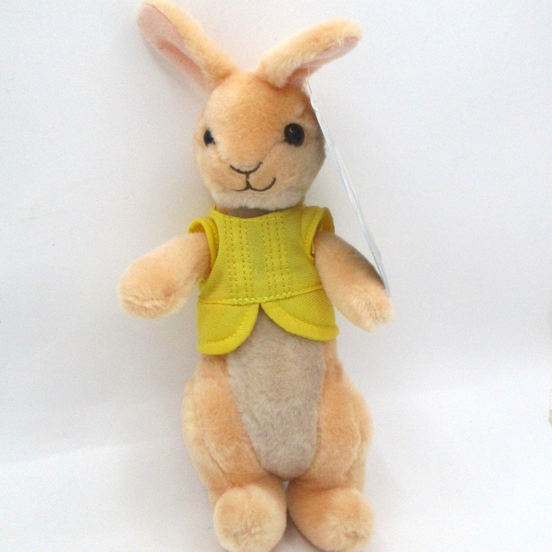 Peter Rabbit Plush Toy With Yellow Vest by Toy Factory - Etsy