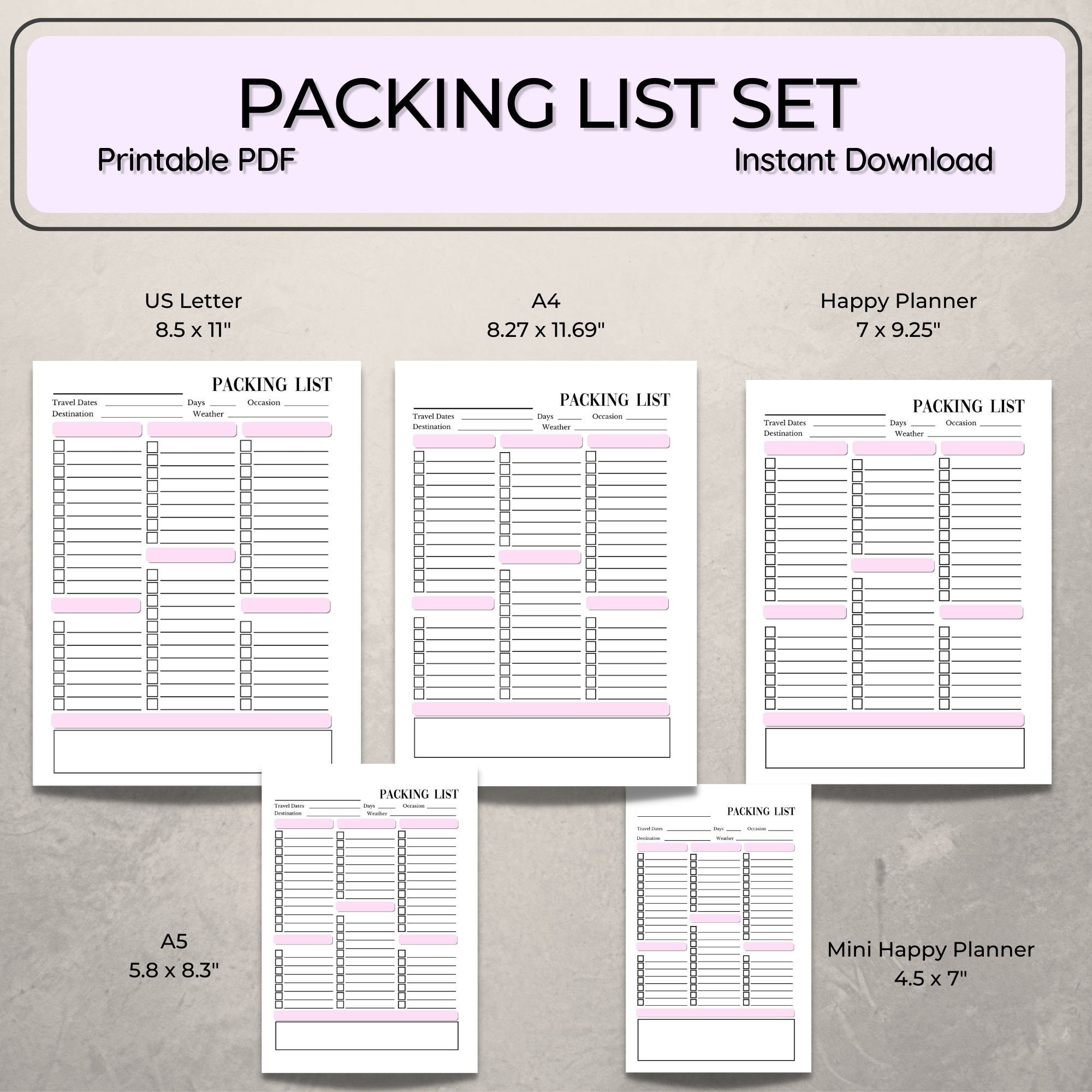 Travel Packing List, Packing List, Packing Lists, Beach Packing List ...
