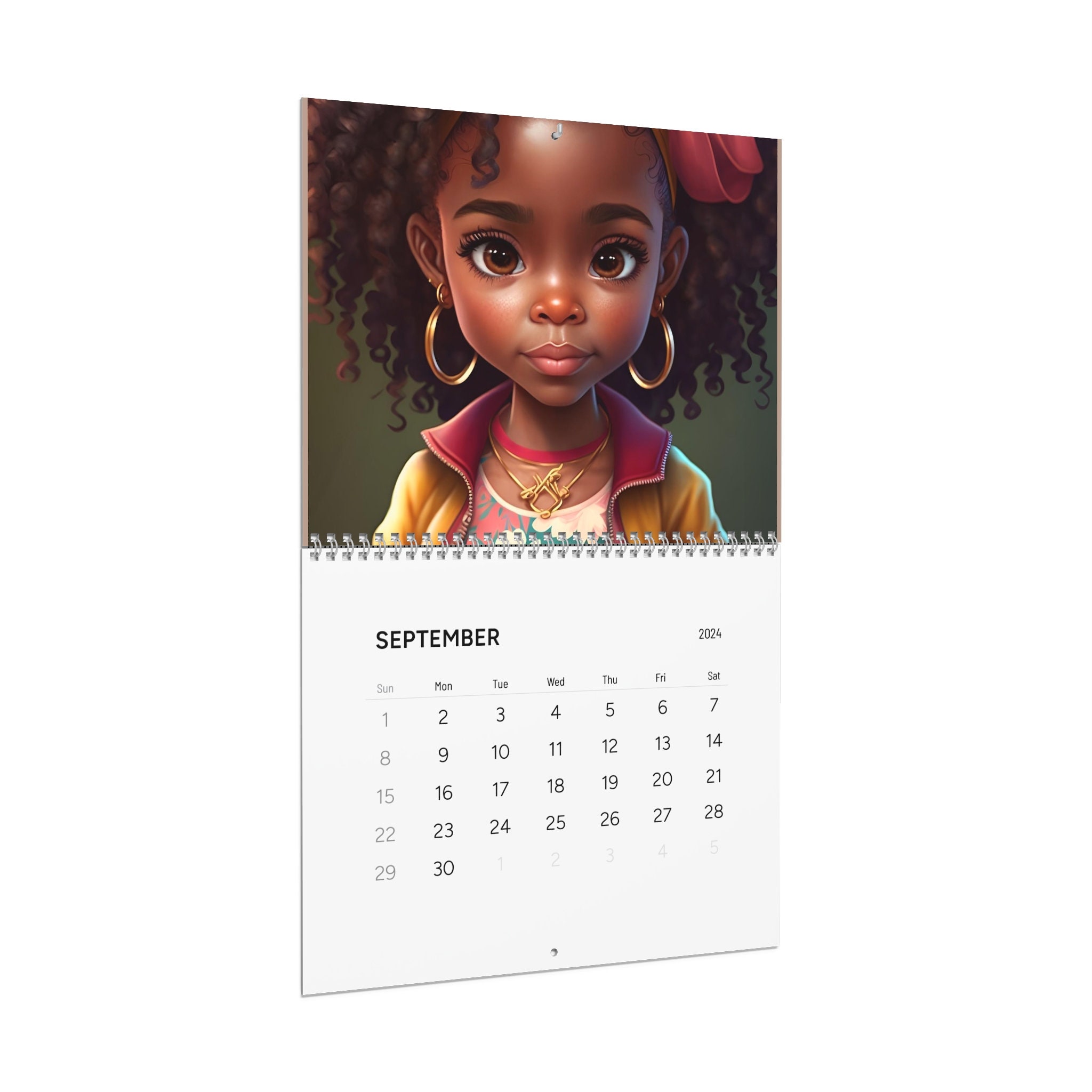 Hey Black Girl Wall Calendars 2024 - Etsy