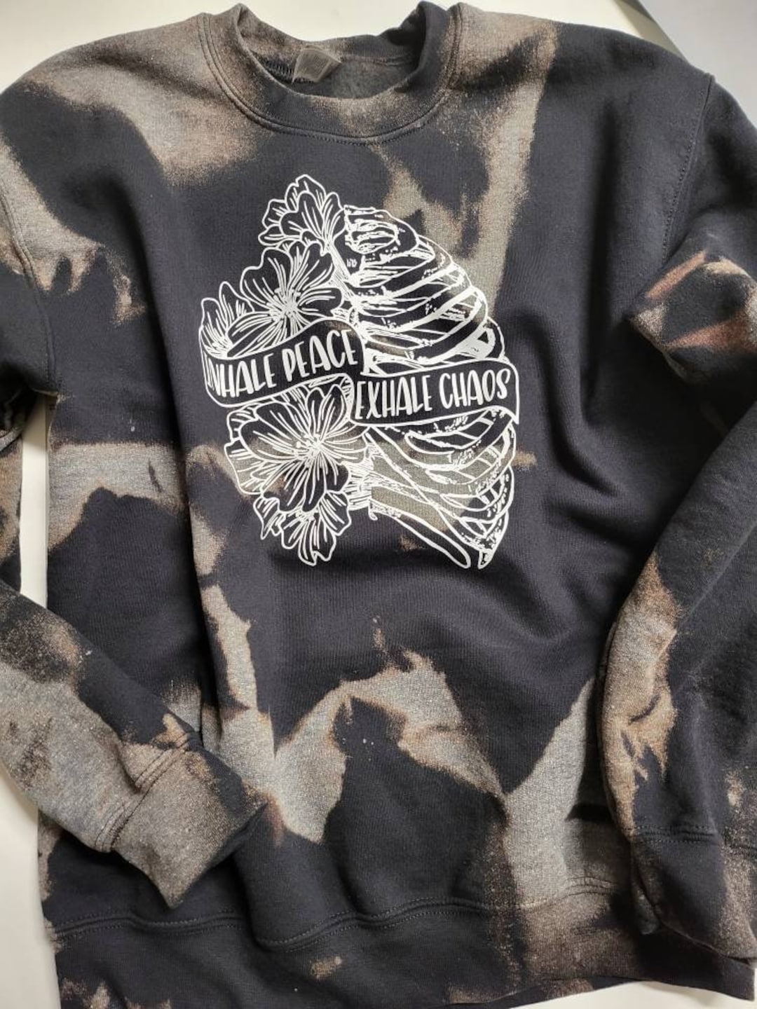 Inhale Peace Exhale Chaos - Etsy