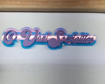 Pink Watermark Sign - Etsy