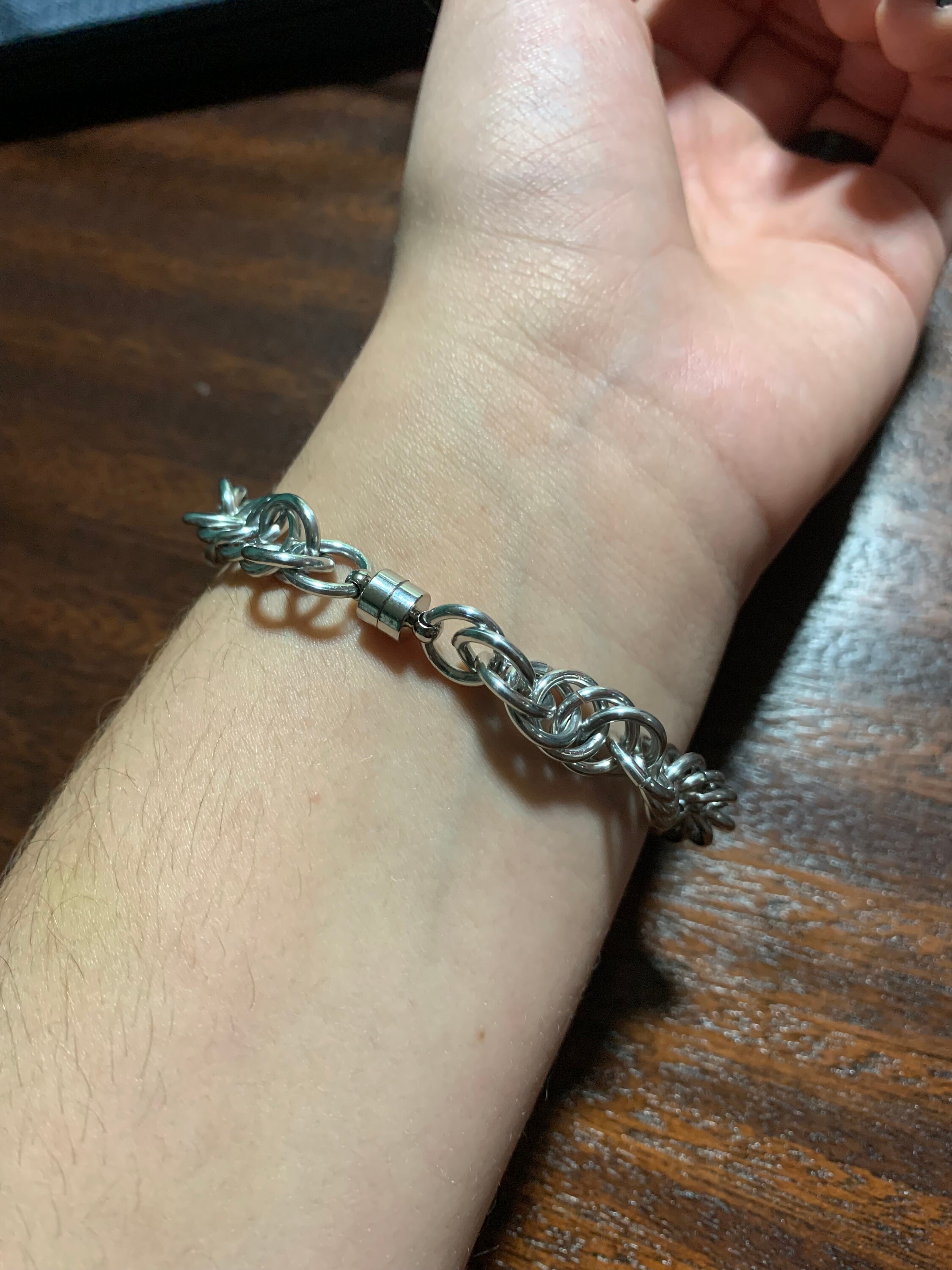 Spiral Chainmail Band Jewelry - Etsy