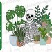 Addicted to Plants PNG | Plant Lover Digital Clipart | Skeleton Plant ...