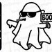 BOO Ghost PNG | Halloween Digital Clipart | Funny Ghost PNG Instant ...
