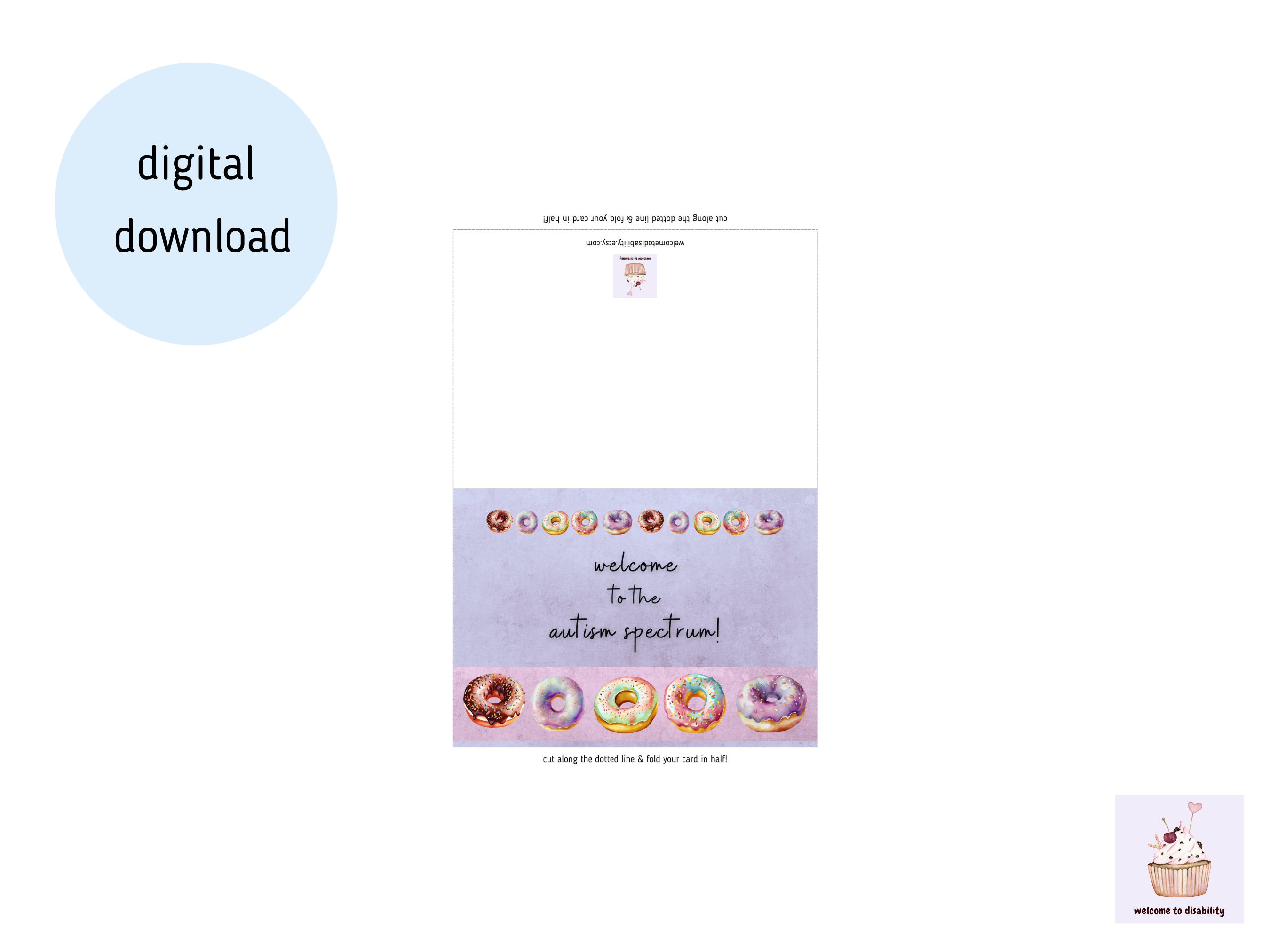 A Spectrum of Donuts, Welcome to the Autism Spectrum Card! Congrats on ...