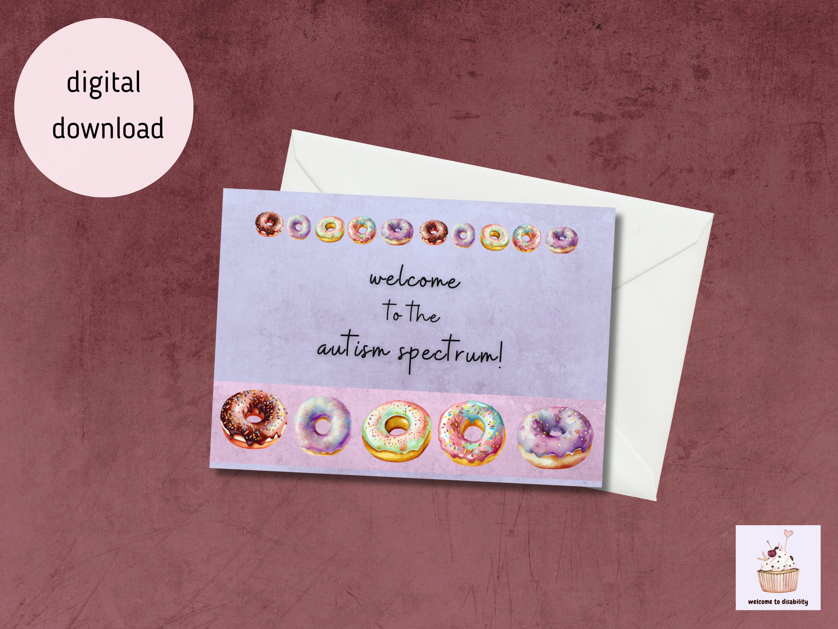 A Spectrum of Donuts, Welcome to the Autism Spectrum Card! Congrats on ...