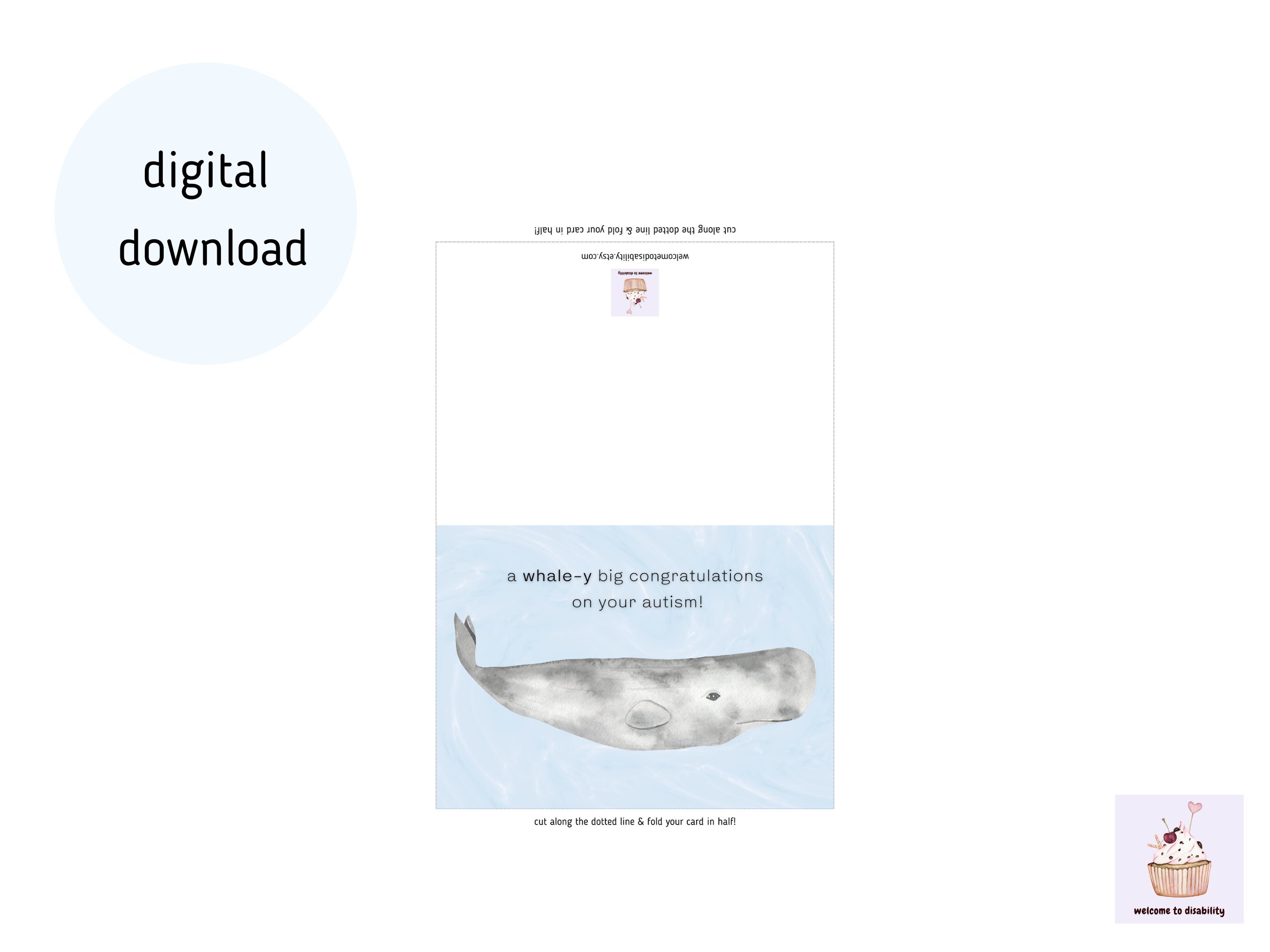 A Whaley Big Congratulations on Your Autism Greeting Card ...