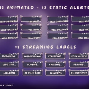 Cozy Gaming Room Animated Twitch Stream Overlay Package: Handmade ...