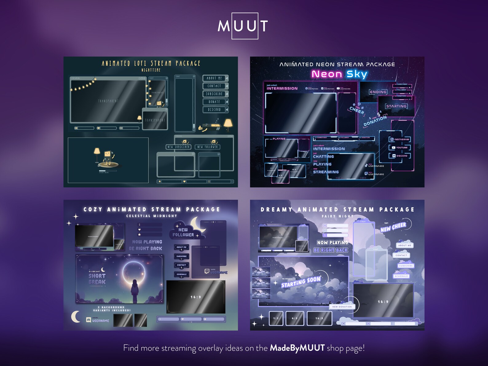 Cozy Twitch Overlay Stream Decorations Cozy Gaming Room - Etsy