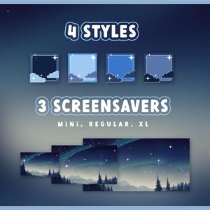 Cozy Stream Deck Icons: 250+ Light Blue Icons & Screensaver (gaming and ...