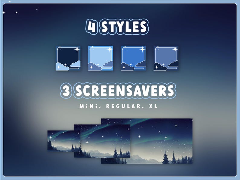 Cozy Stream Deck Icons: 250+ Light Blue Icons & Screensaver (gaming and ...