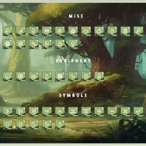 Stream Deck Icons for Cozy Streaming Setup: 250+ Cute Icons in 4 Colors ...