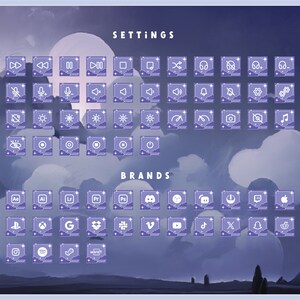 Stream Deck Icons for Cozy Streaming Setup: 250+ Cute Icons in 4 Colors ...