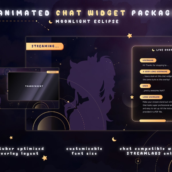 Vtuber Chat Box - Etsy