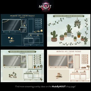 Cozy Twitch Alerts Package Animated - FAIRY Woods - Twitch Overlay Cute ...