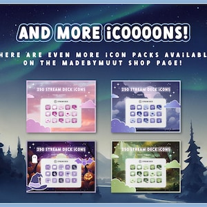 Cozy Stream Deck Icons: 250+ Light Blue Icons & Screensaver (gaming and ...