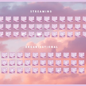 Stream Deck Icons for Cozy Streaming Setup: 250+ Cute Icons in 4 Colors ...