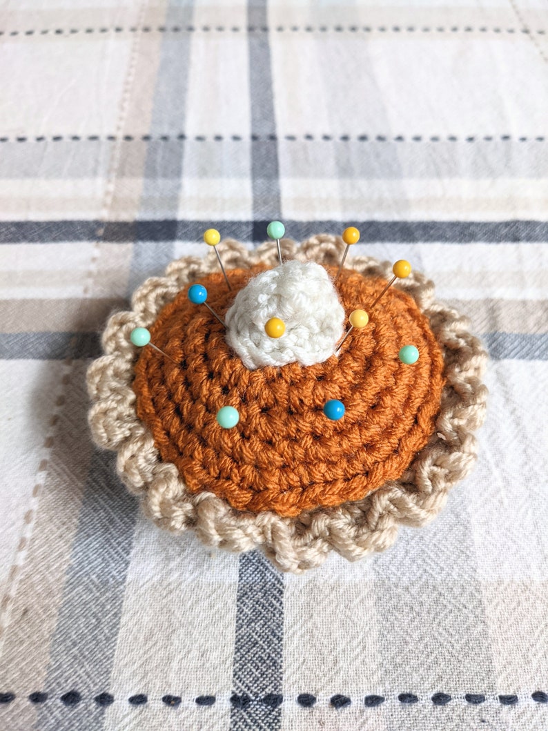 Pie Pin Cushion Crochet Pattern BUNDLE beginner, Amigurumi DIGITAL ...