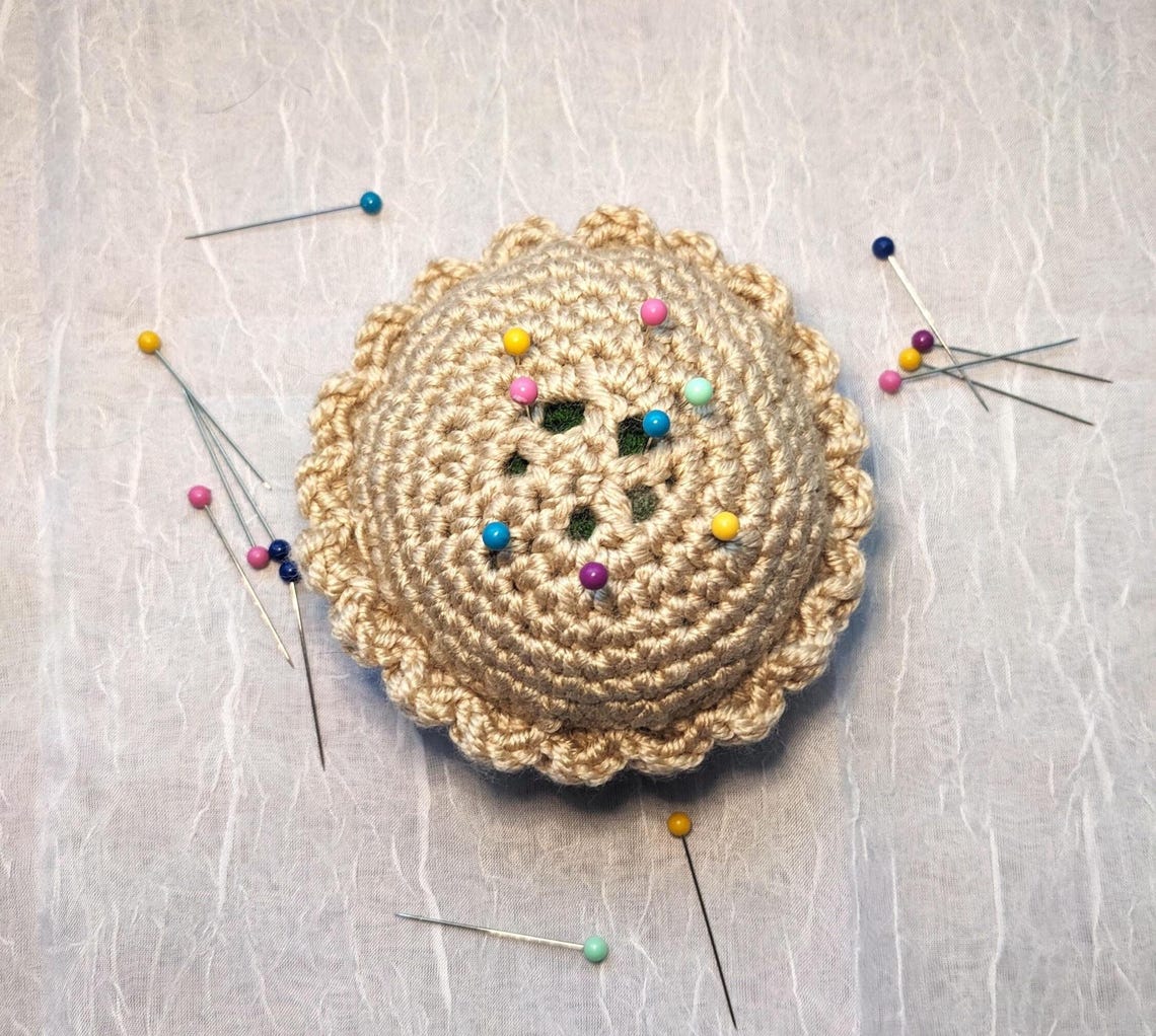 Apple Pie Pin Cushion [crochet Pattern] *DIGITAL PRODUCT* - Etsy