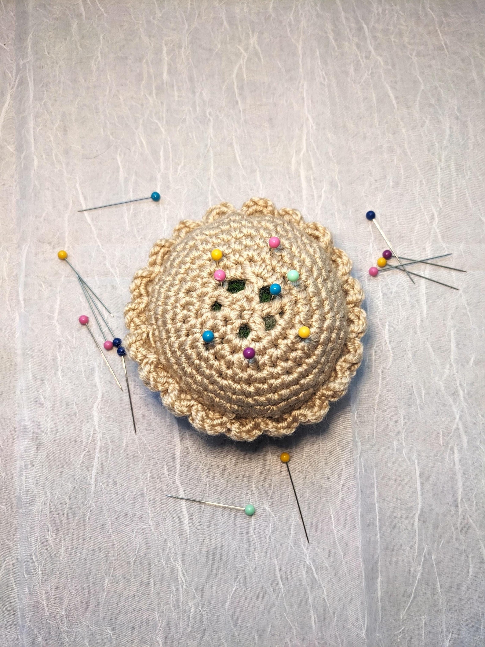 Apple Pie Pin Cushion crochet Pattern DIGITAL PRODUCT - Etsy