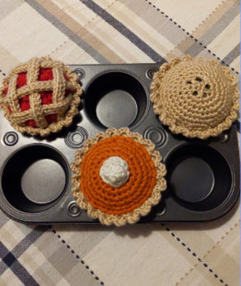 Pie Pin Cushion Crochet Pattern BUNDLE beginner, Amigurumi DIGITAL ...