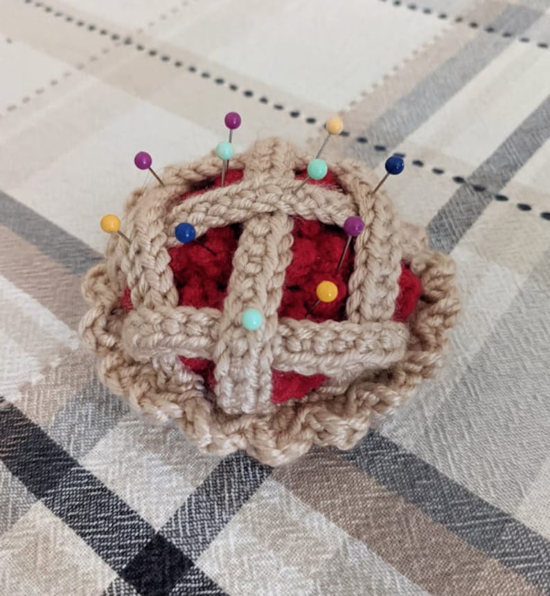 Pie Pin Cushion Crochet Pattern BUNDLE beginner, Amigurumi DIGITAL ...