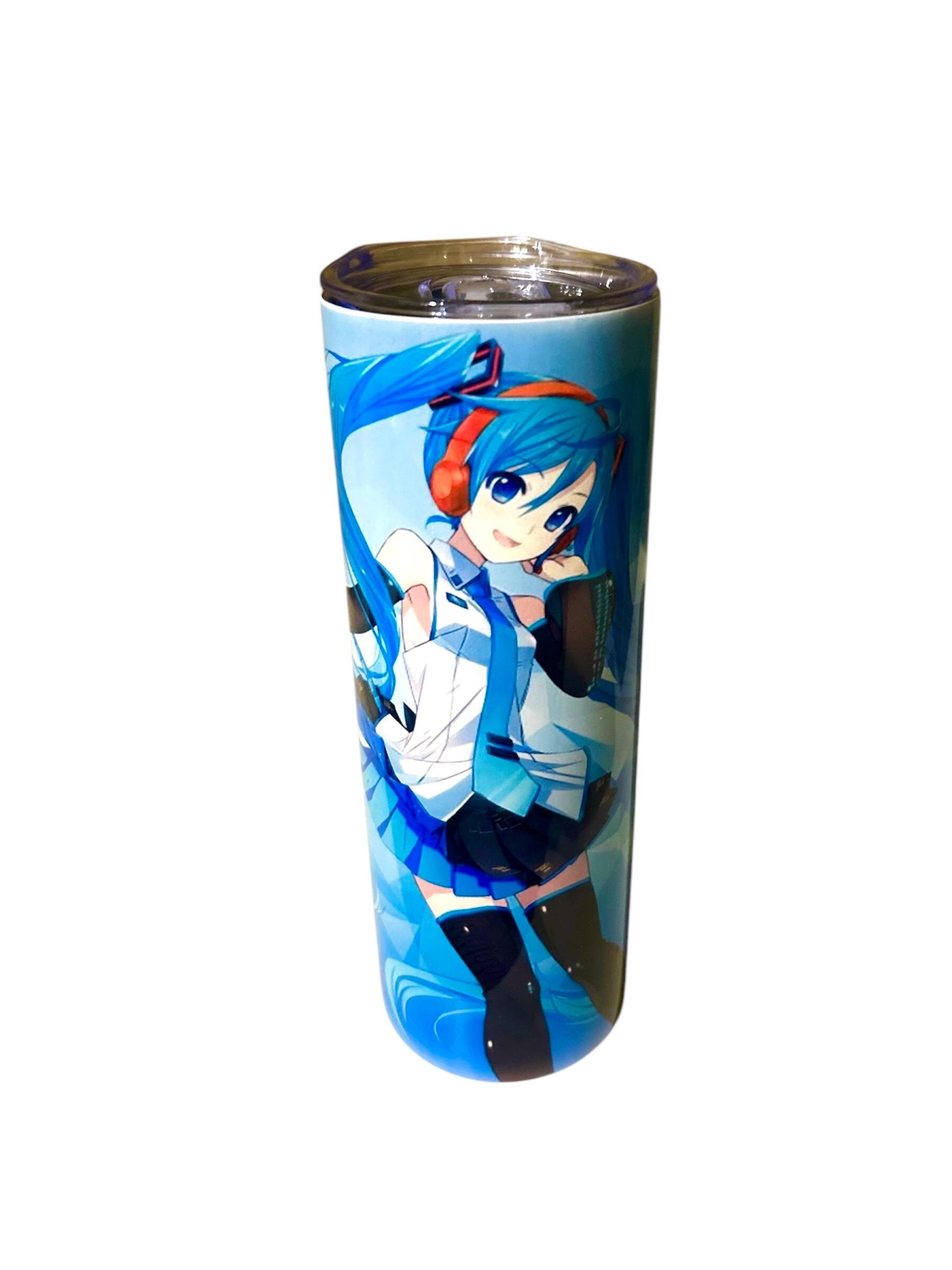 Hatsune Miku Tumbler Hatsune Miku Water Bottle Cup Anime Tumbler - Etsy