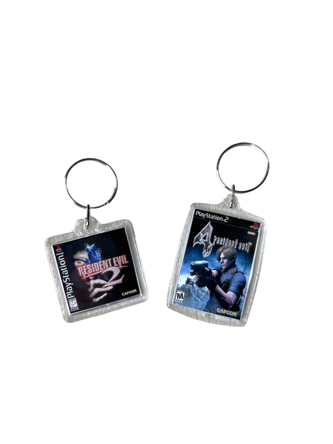 Resident Evil Keychain - Etsy